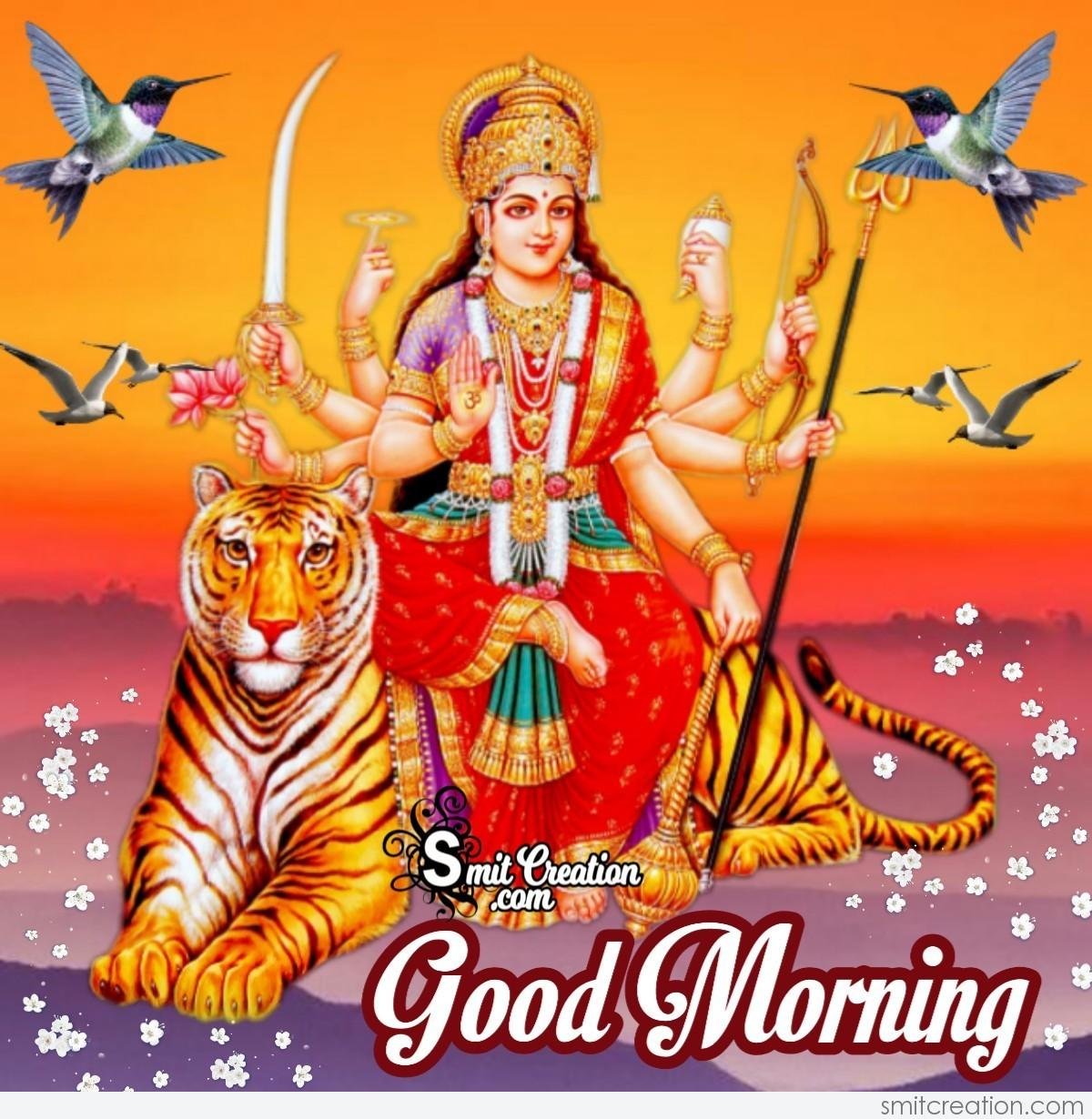 20+ Durga Maa Good Morning Images