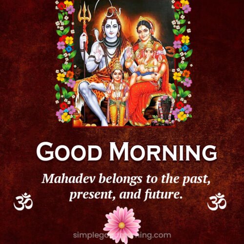 45+ Good Morning Shiva Quotes Images