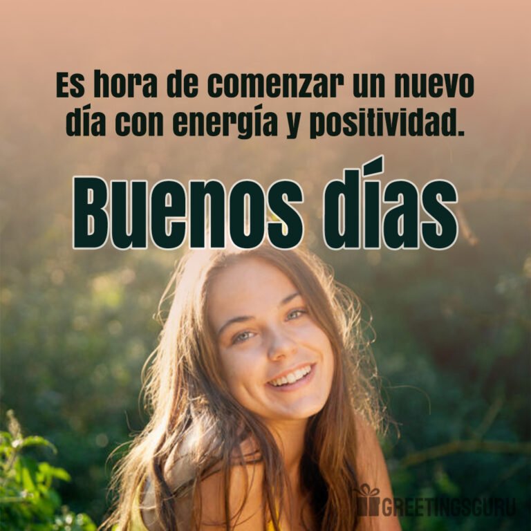 20+ Good Morning Images In Spanish